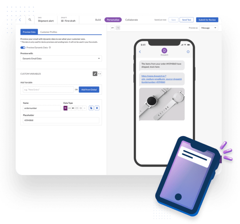 Revolutionize Your Marketing with Dyspatch's New SMS Builder | Dyspatch