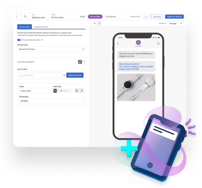 SMS marketing software | Dyspatch