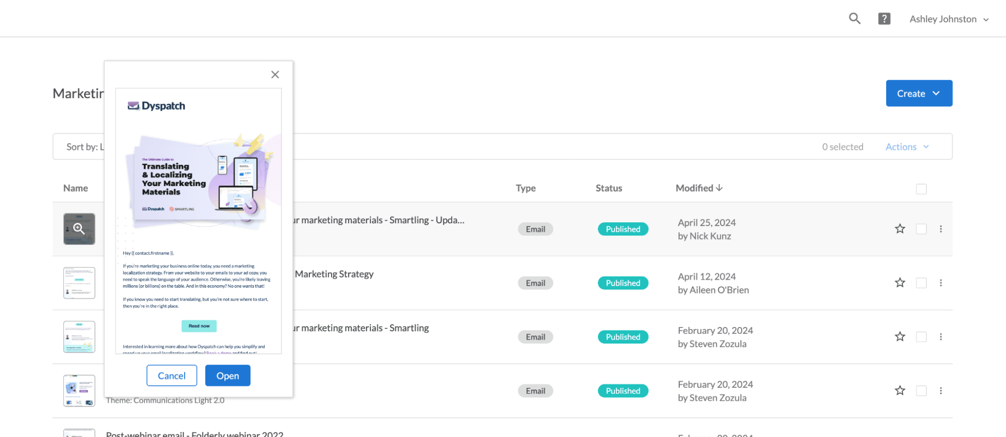 UX Sprint 2024 Release Notes | Dyspatch
