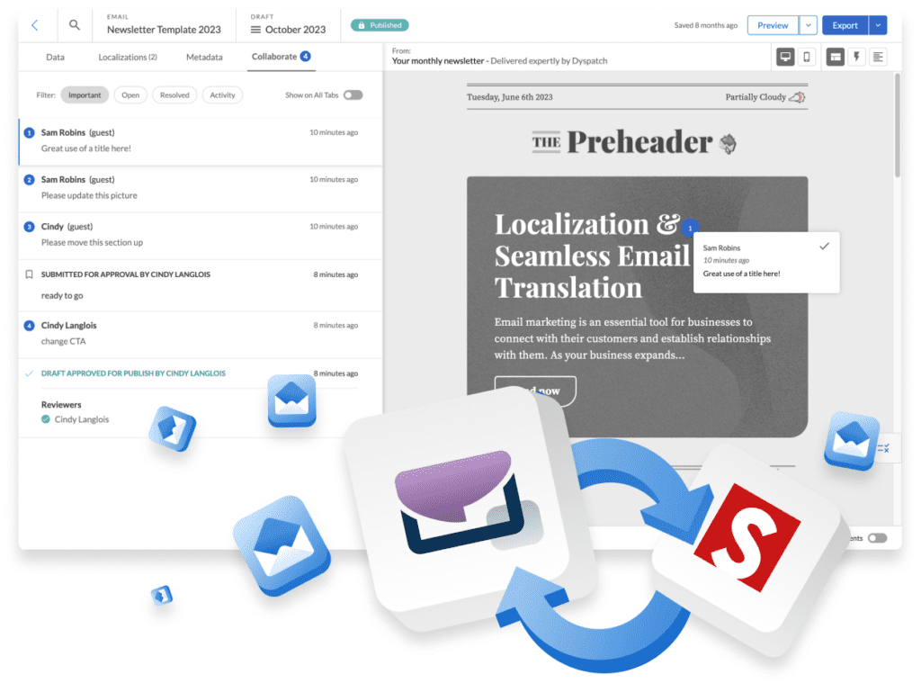 Stensul Alternatives - Dyspatch vs Stensul benefits | Dyspatch