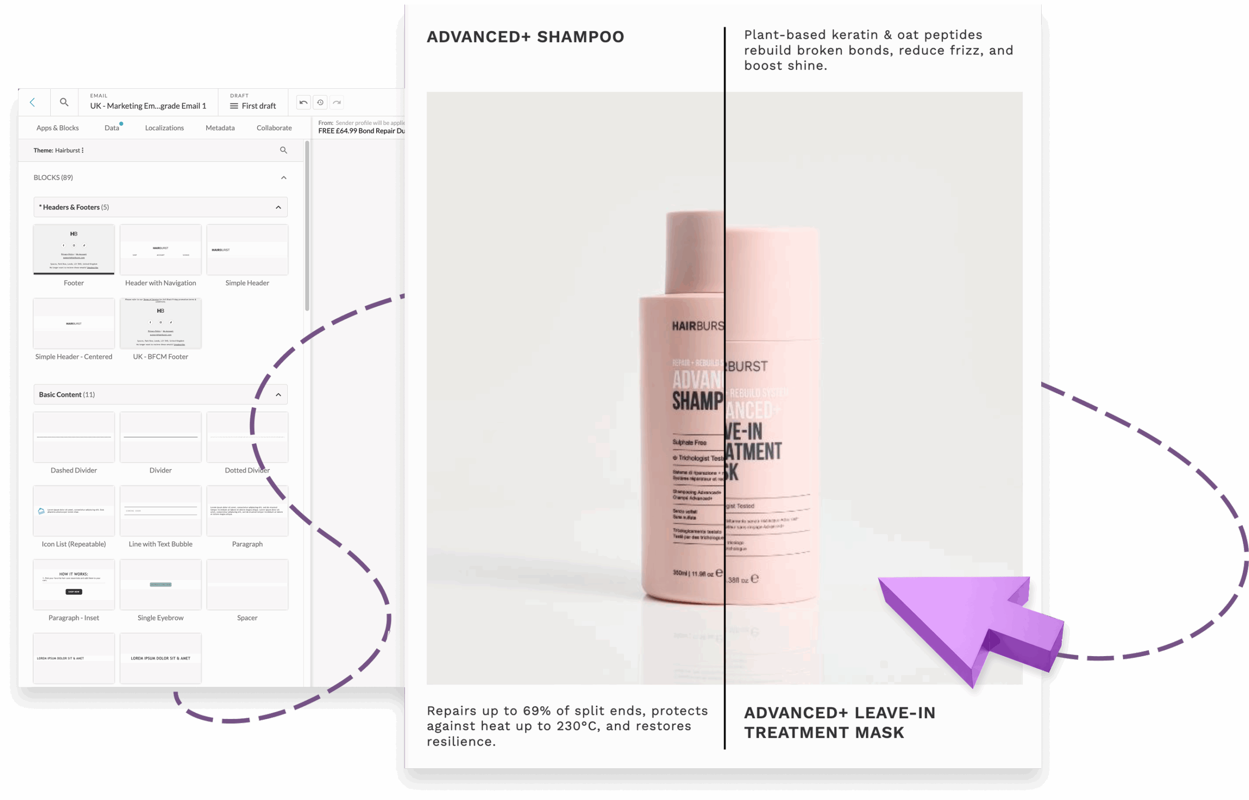 Hairburst's Flawless Email Design | Dyspatch